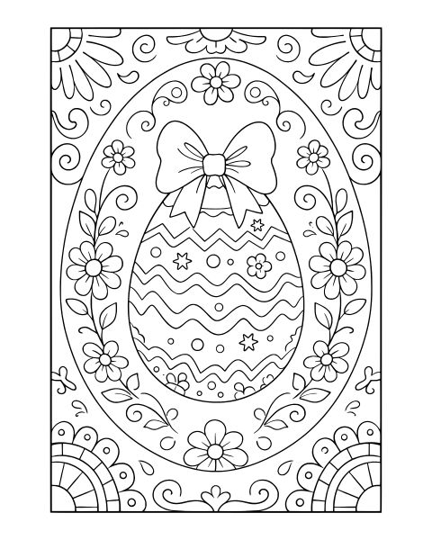 Flower Coloring Pages - Beautiful Floral Designs & Garden Blooms