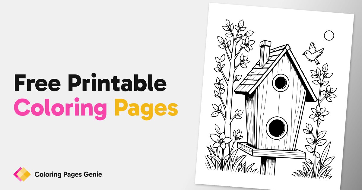 Free Spring Coloring Pages – Printable Seasonal Fun for Kids & Adults